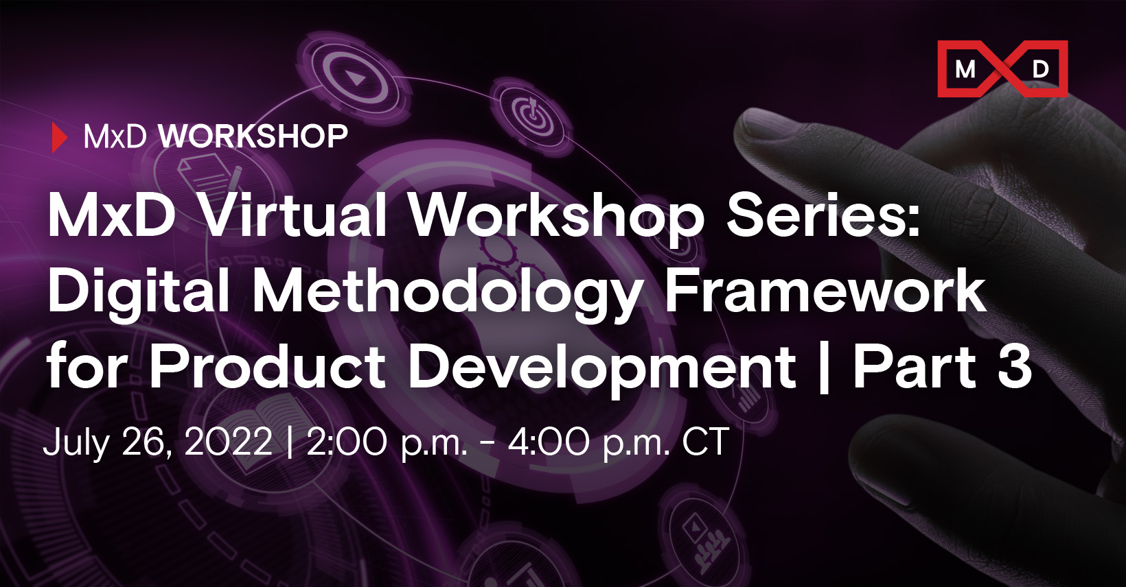 MxD Virtual Workshop Series: Digital Methodology Framework for Product ...