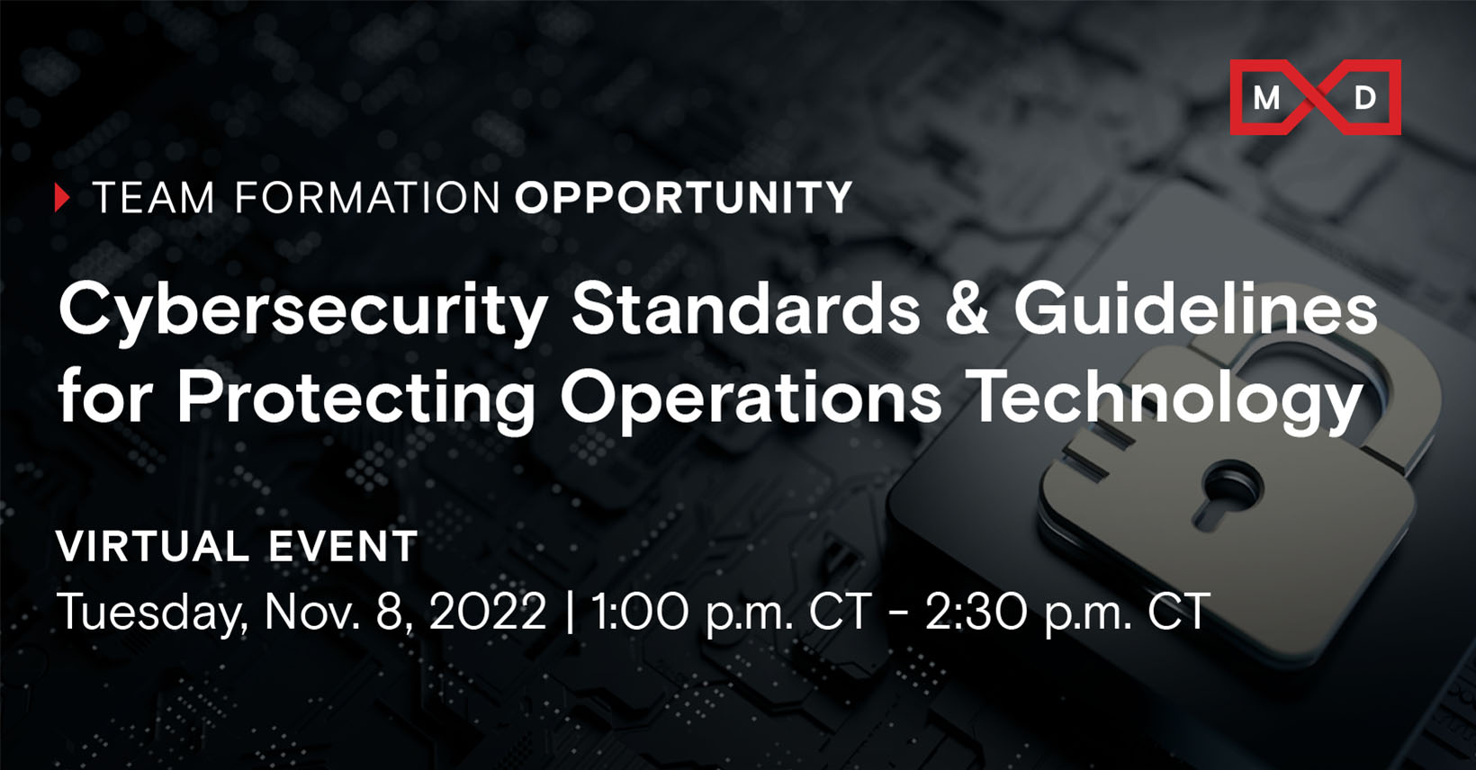 Team Formation Opportunity: Cybersecurity Standards & Guidelines for ...