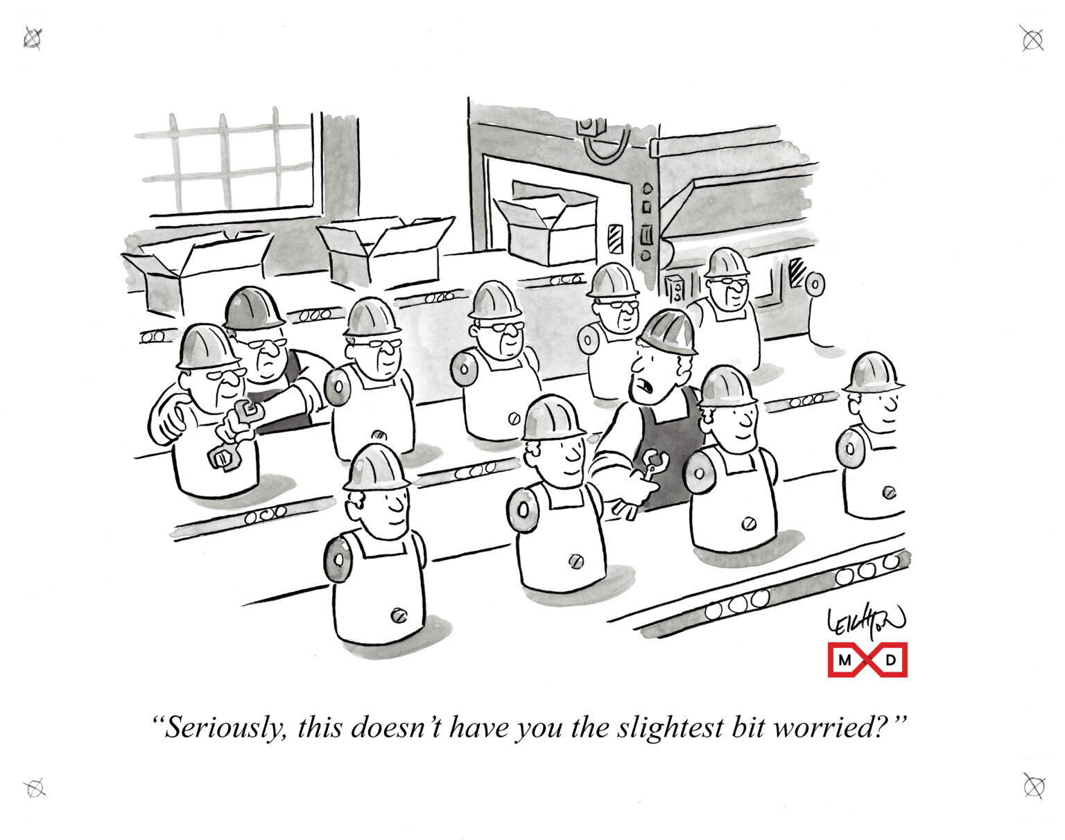 Robert Leighton for MxD | 2021 & 2022 Cartoons | MxD