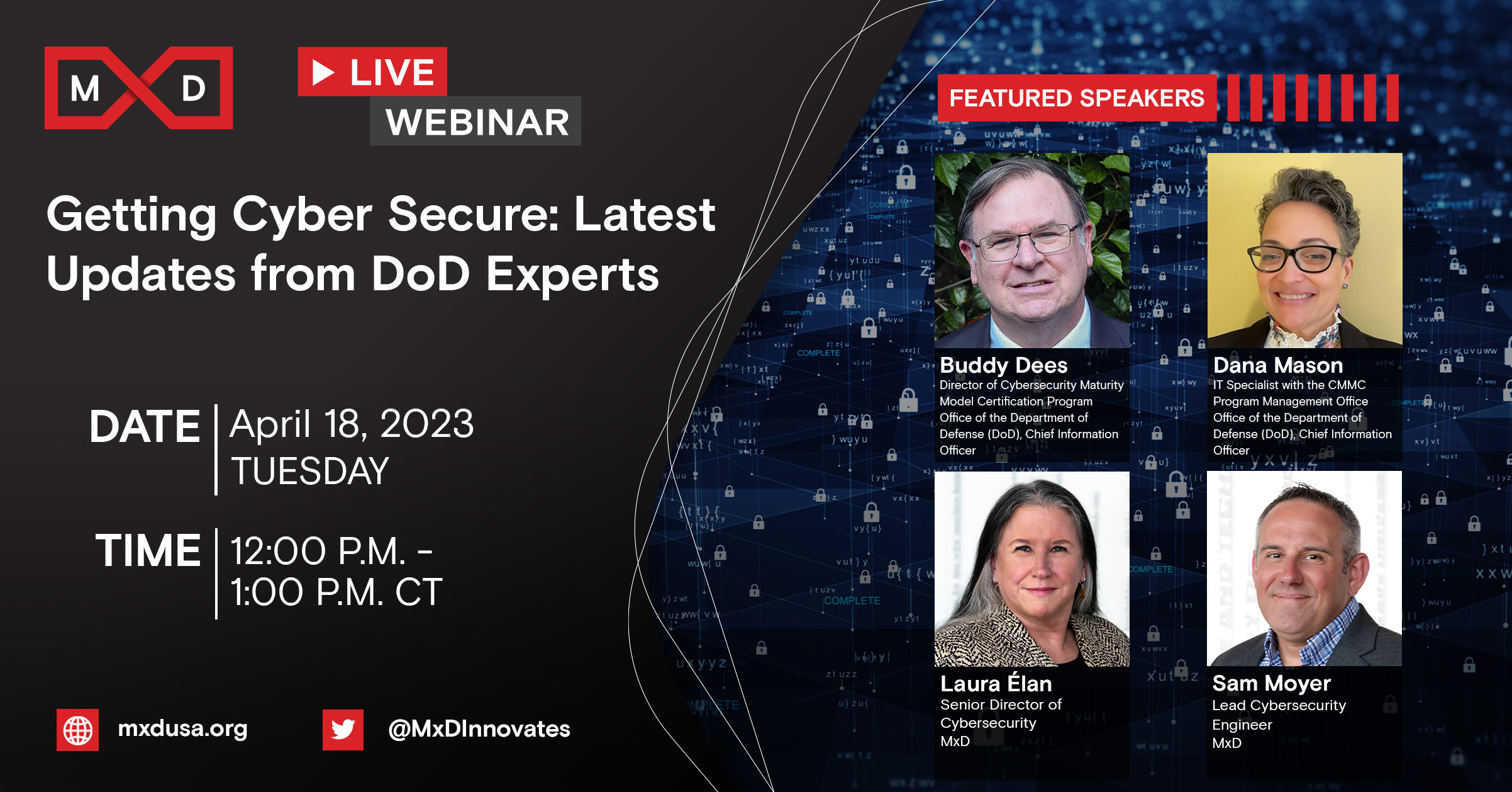 Getting Cyber Secure: Latest Updates from DoD Experts | MxD