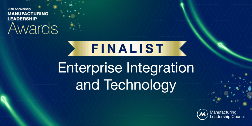 MxD Recognized as Manufacturing Leadership Awards 2024 Finalist