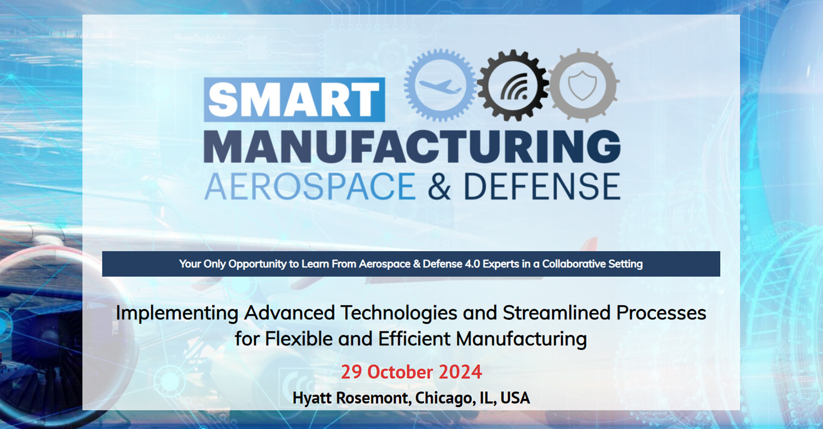 Smart Manufacturing for Aerospace and Defense Summit 2024 | MxD